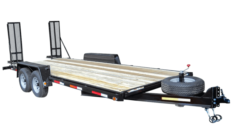 Steel Tandem Trailer 20ft Beavertail 14000# TT8214-20E - Chilton Trailers