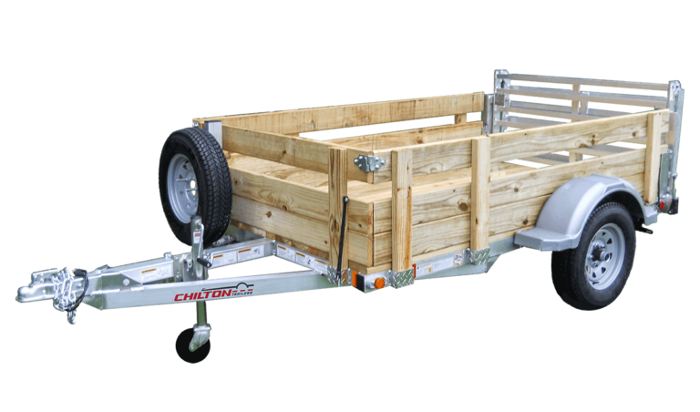 Aluminum ATV Utility Trailer 5x8 Ramp UT6030-8AR - Chilton Trailers