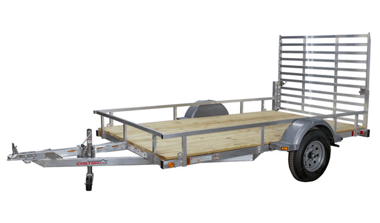 Steel Utility Trailer 6x10 High Side UT7230-10M - Chilton Trailers