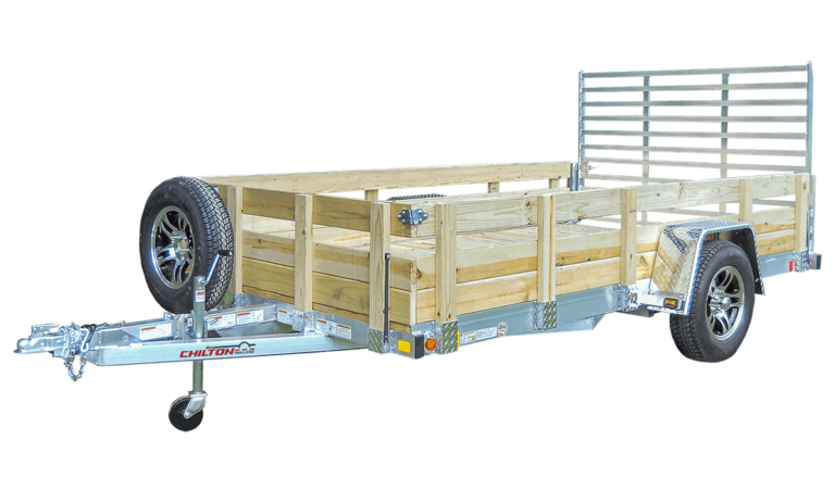 Aluminum ATV Utility Trailer 6x10 Ramp UT7222-10AR - Chilton Trailers