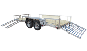 Aluminum ATV Utility Trailer 7x16 Side Load 5000# UT8250-16SRAR ...